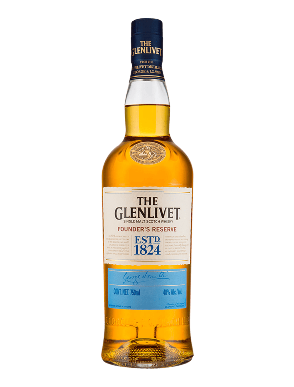WHISKY GLENLIVET FOUNDERS RESERVE 750 ML – Kana, Vinos y Licores